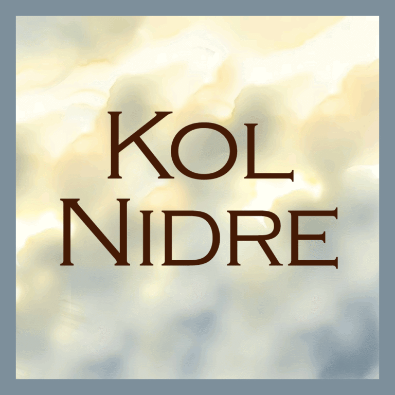 Kol Nidre - Congregation Beth Shalom
